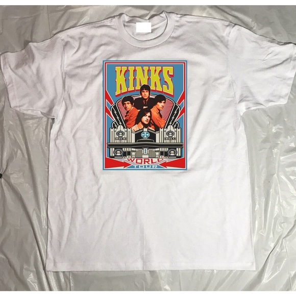 Tops | The Kinks New T Shirt Ray Davies Mod Rock Shirt | Poshmark